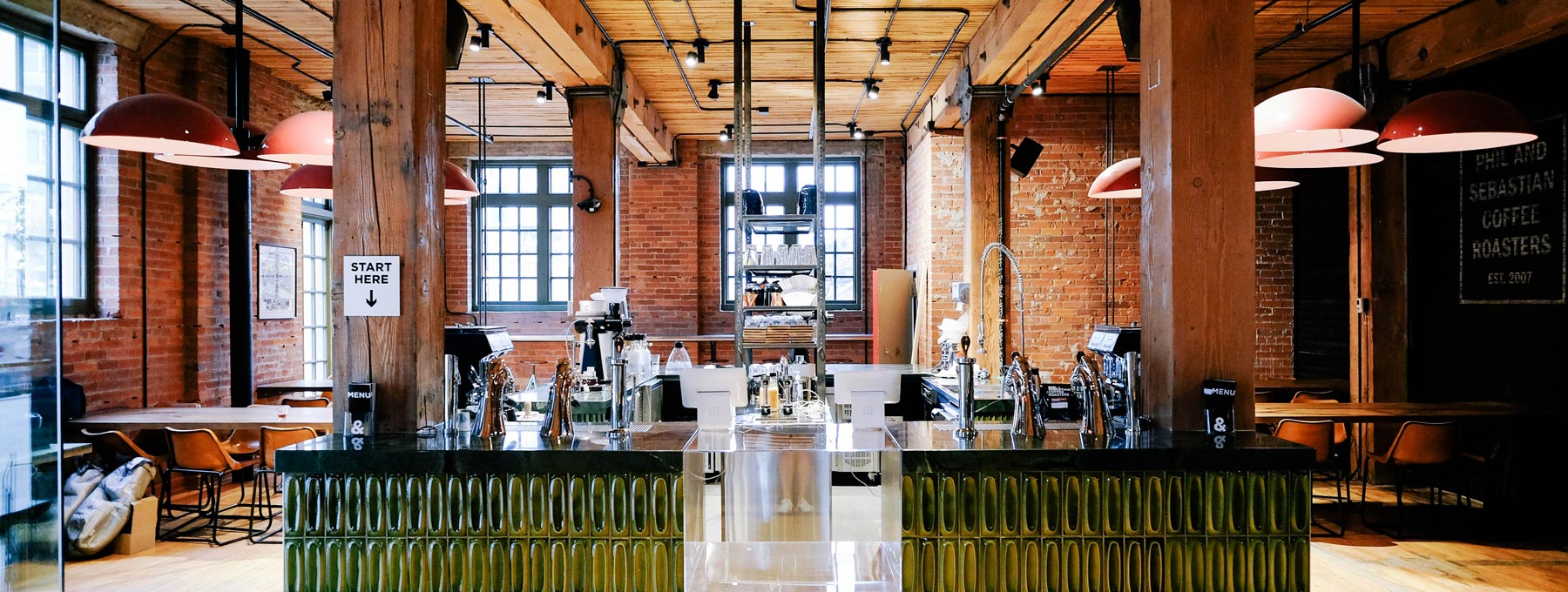 SIMMONS BUILDING – Phil & Sebastian Coffee Roasters